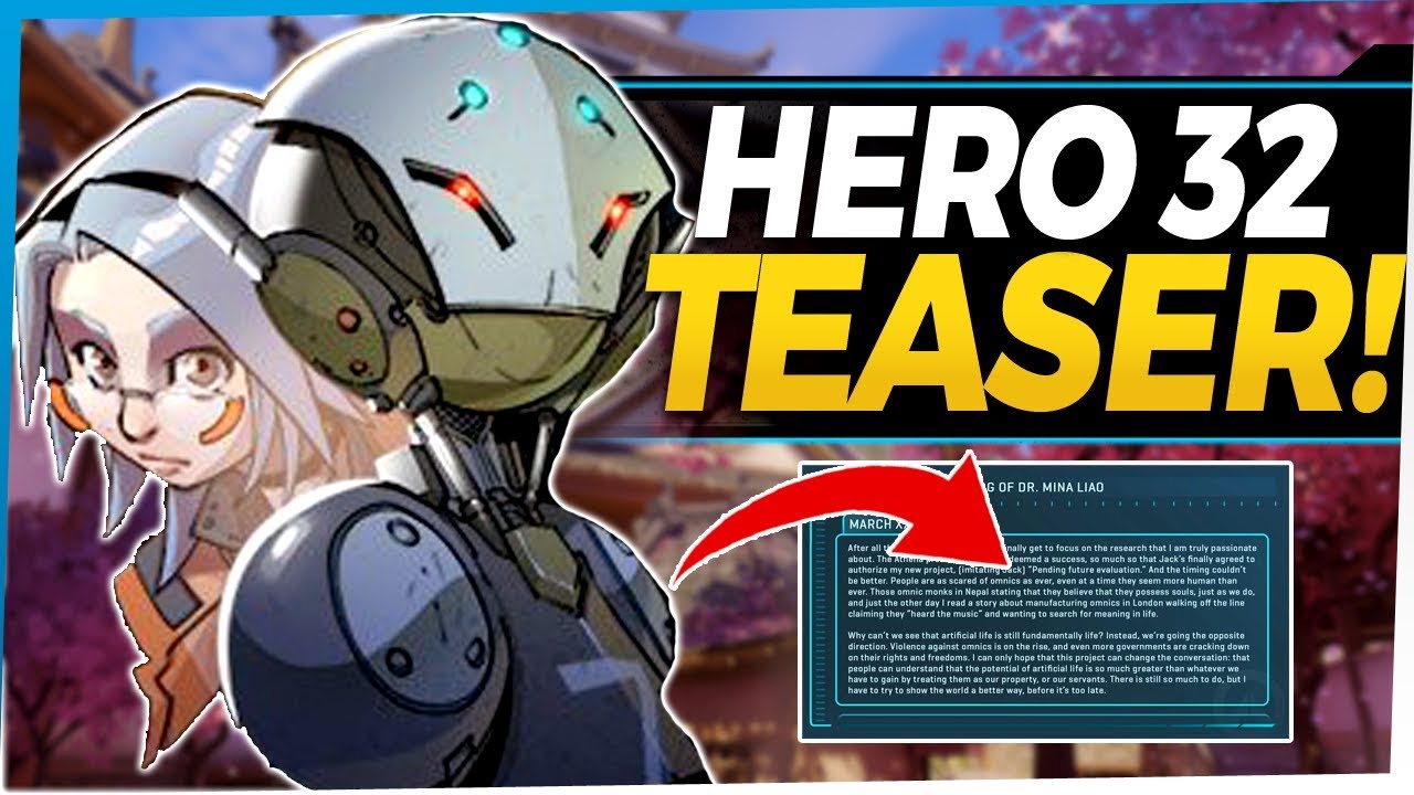 Overwatch Hero 32 Official Teaser Dr Mina Liao and Echo - YouTube