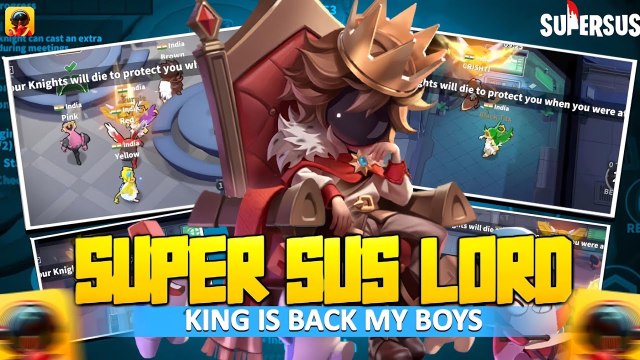 THE KING OF SUPER SUS IS HERE 🗿🔥 || SUPER SUS || DEMON KING GAMING ...