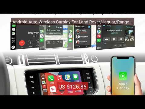 Android Auto Wireless Carplay For Land Rover/Jaguar/Range Rov... — Amazing Value 2026 | Must Have!