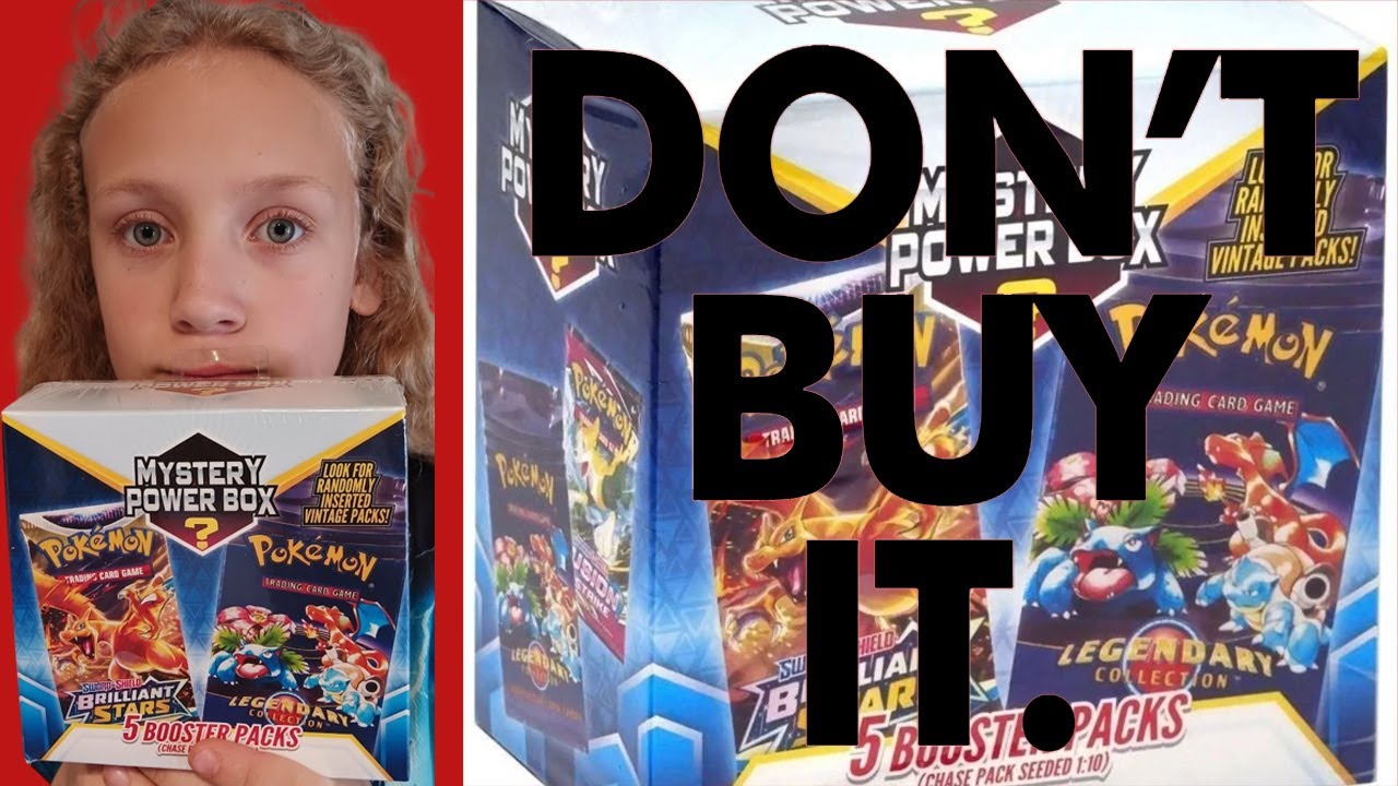 Worst Mystery Power Boxes Ever!!! Pokémon Cards! - YouTube