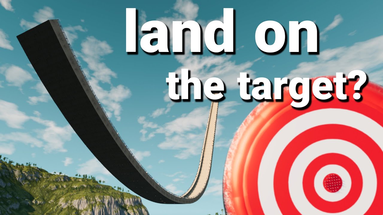 Massive Jump and Land on Target - YouTube