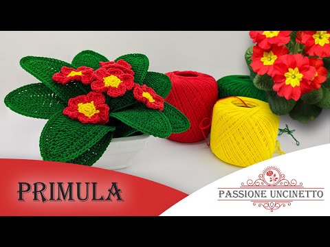 TUTORIAL: Primula all'uncinetto 🌸