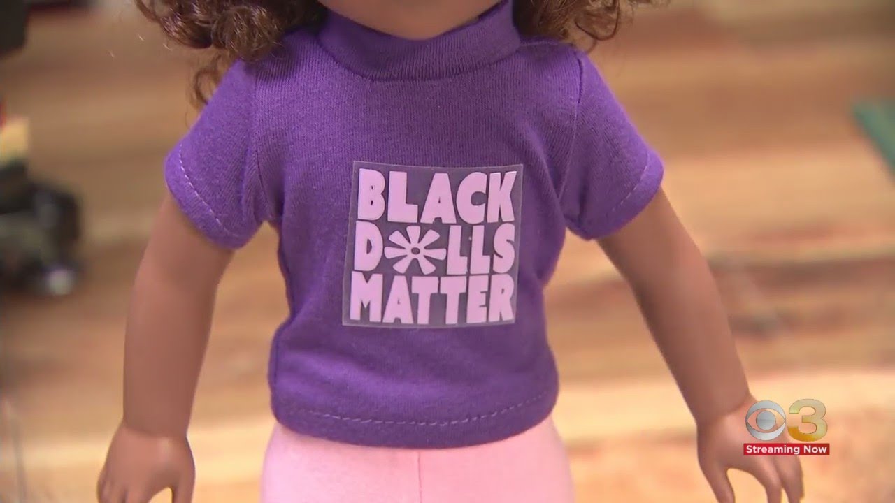 Black Dolls Matter made by West Philadelphia native Mark Ruffin - YouTube