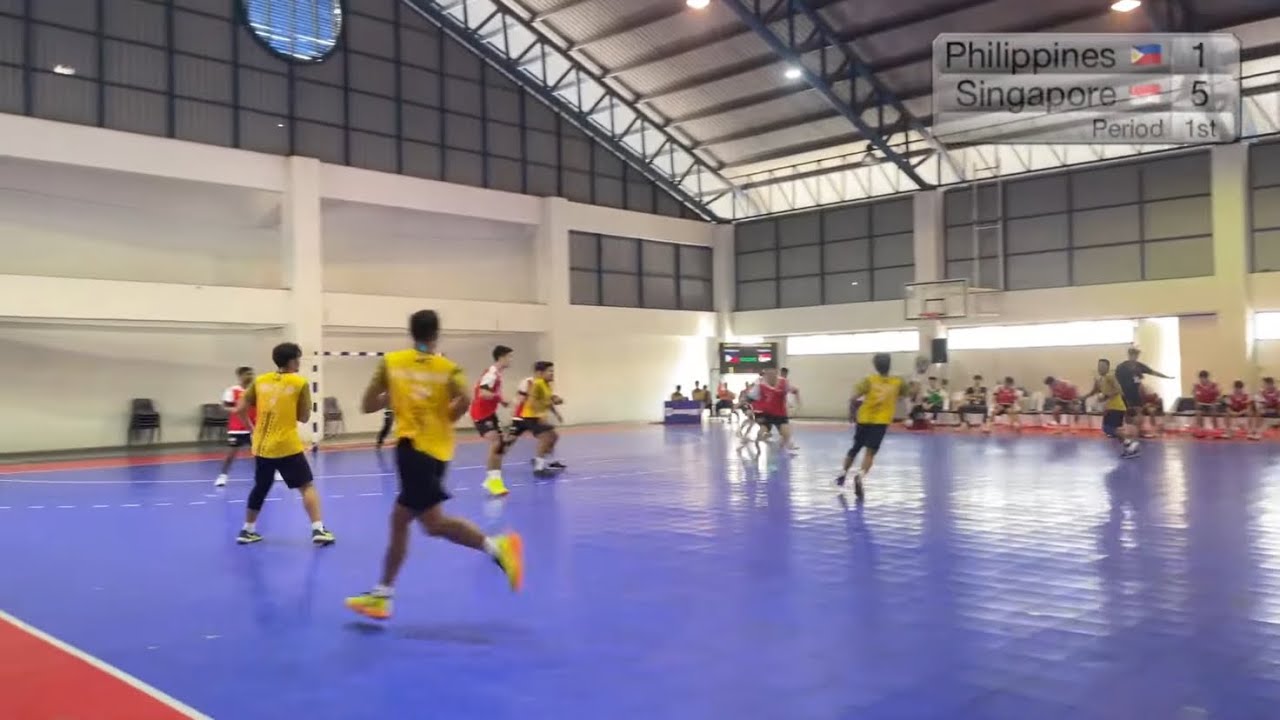 🇵🇭 Philippines 18 - 26 Singapore 🇸🇬 |🧔‍♂️| SEAHAF Handball Championship ...