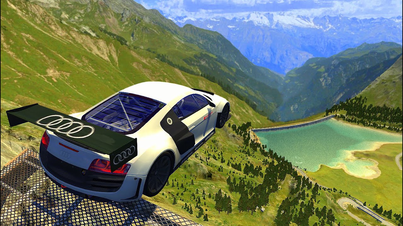 High Speed Insane Jumps (Cras Test) - BeamNG drive High Speed Jumps ...
