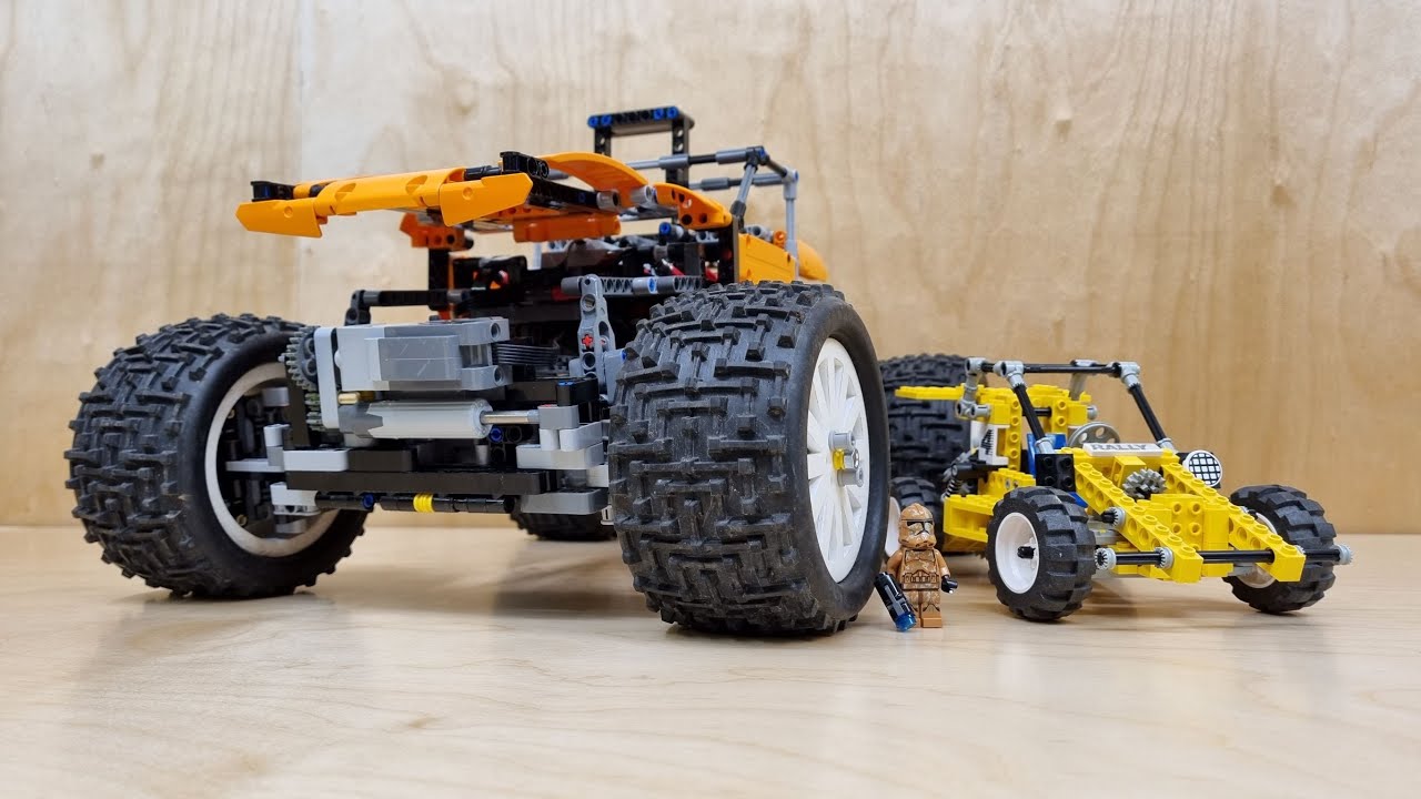 Biggest and most powerful Lego RC truck, Monstermax 2 inspired 120-1 ...