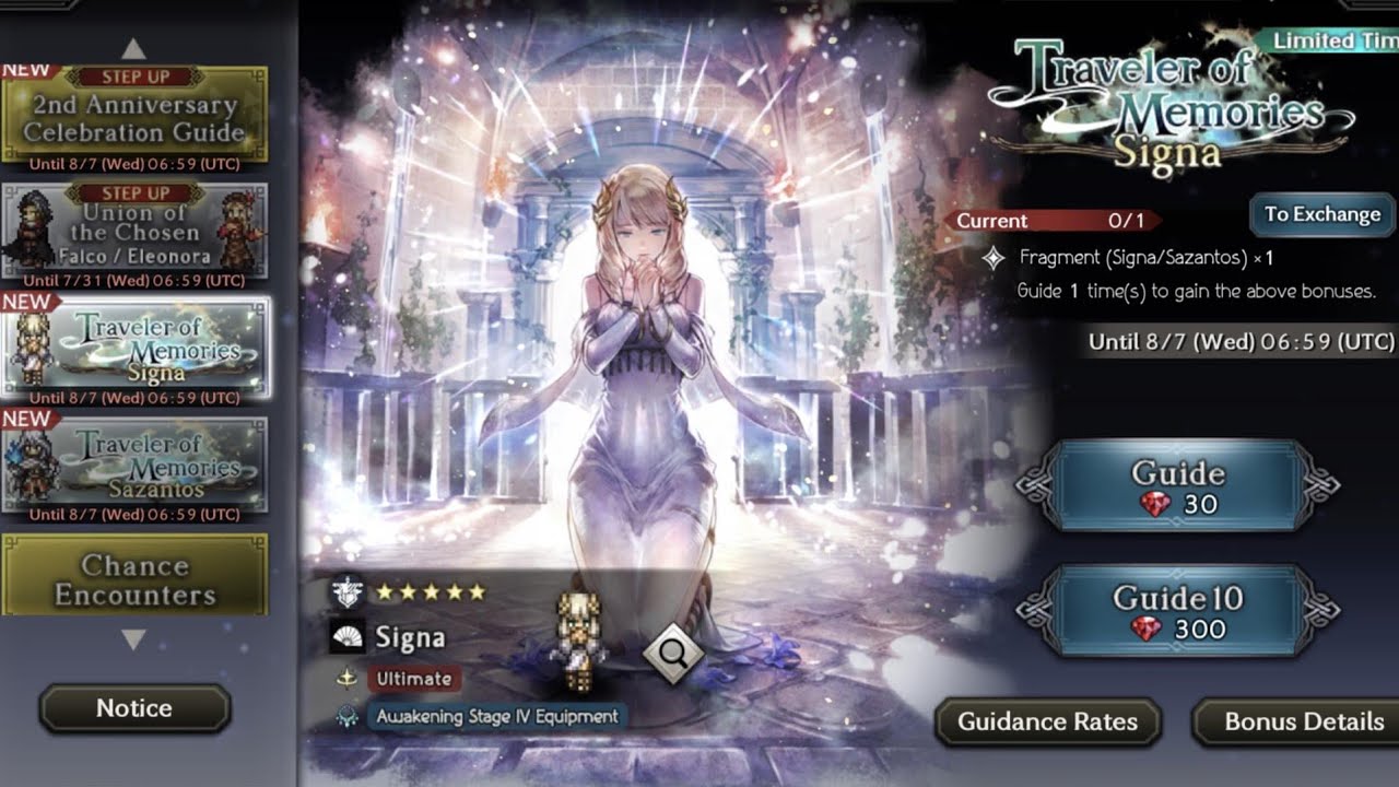 Pulling for Signa + Sazantos | Octopath Traveler: CotC - YouTube