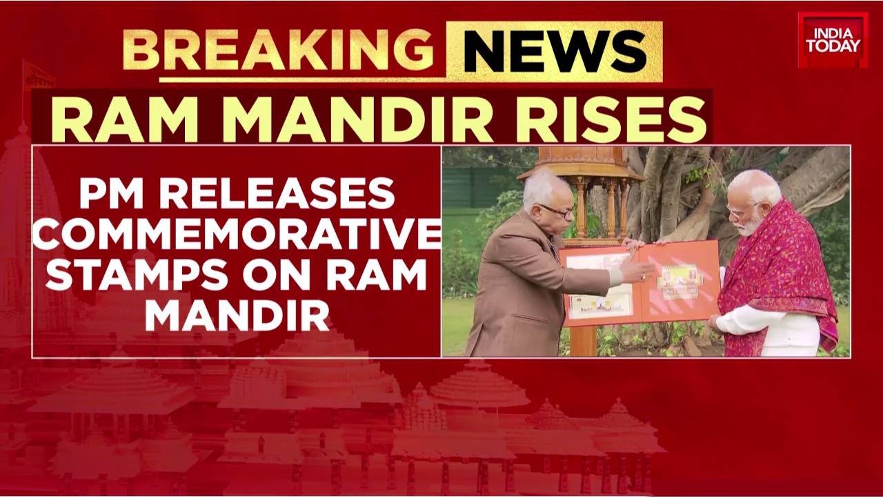 PM Modi Launches Postage Stamps Dedicated To Ayodhya's Ram Mandir Ahead ...