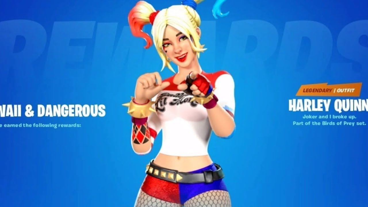 *NUEVO* FORTNITE X BIRDS OF PREY (Skin HARLEY QUINN!!) -RoEssYT - YouTube