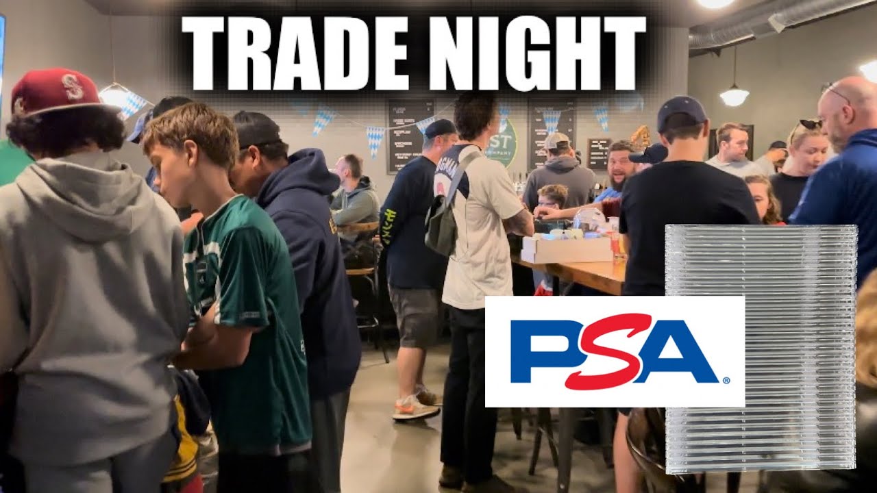 PSA REVEAL + TRADE NIGHT DEALS! - YouTube