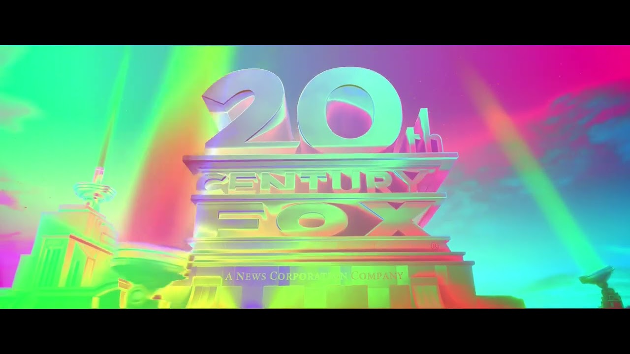 20th Century Fox Logo (75 Years) Logo in Deviled Rainbow with Pack of ...