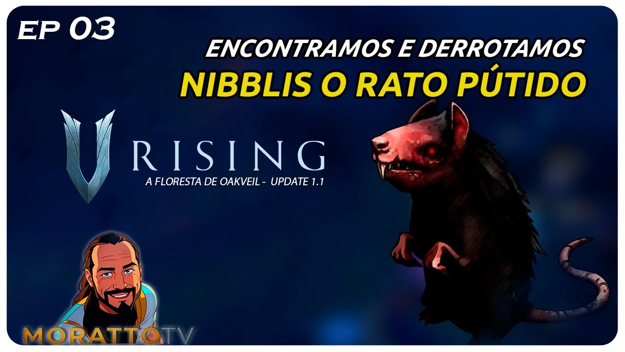 🔍V RISING 1.1 | COMO ENCONTRAR E DERROTAR NIBBLES, O RATO PÚTRIDO (Boss ...