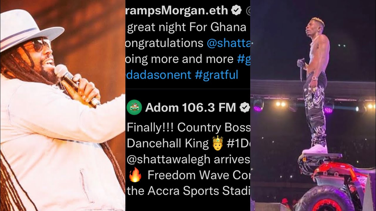 3Times Grammy Award Wining Artist Gramps Morgan Congratulate ShattaWale ...