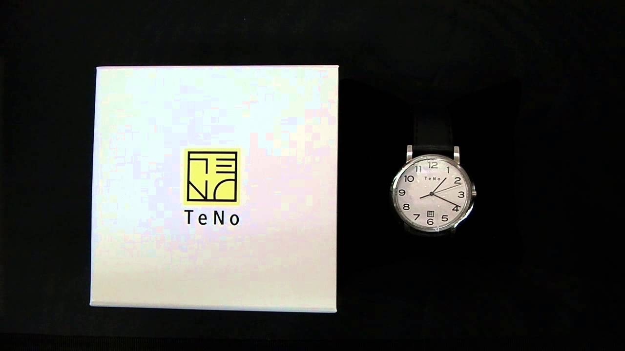 メンズ腕時計 TeNo テノ 10 Watch 【M472】 - YouTube