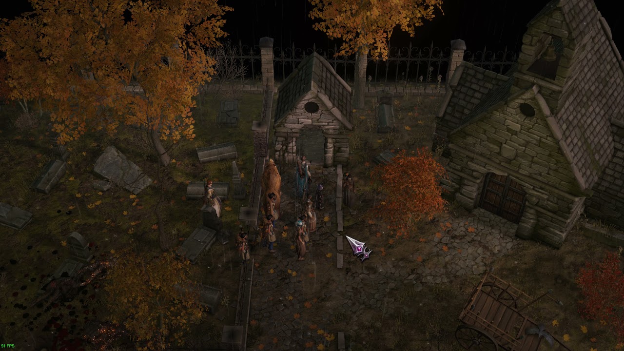 Pathfinder Wrath of the Righteous sosiel quest grave yard - YouTube