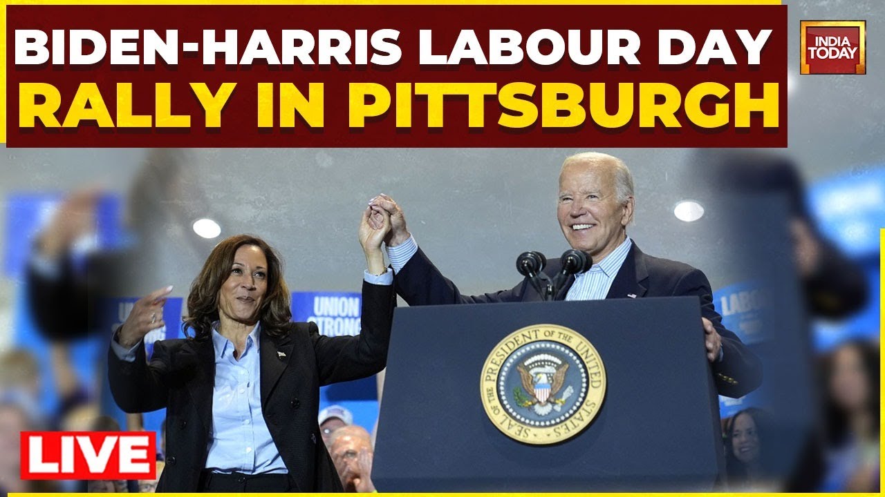 Kamala Harris Speech LIVE: Harris-Biden Rally In Pittsburgh On Labour ...