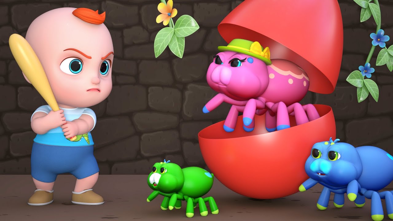 Leo explora huevos coloridos con Animales | Canciones Infantiles | Bebe Leo en Español - YouTube