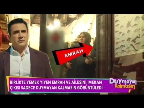 EMRAH AİLESİ İLE YEMEĞE ÇIKTI