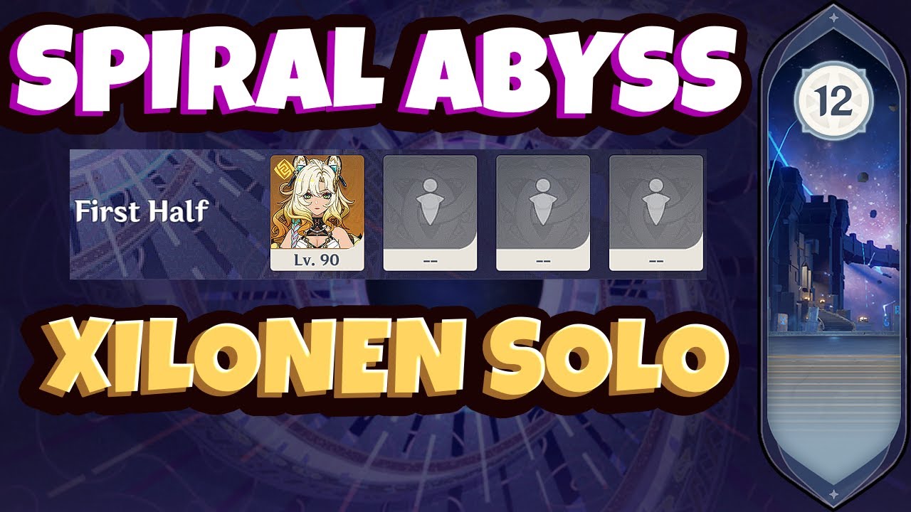 C6 Xilonen Solo Spiral Abyss Floor 12 - YouTube