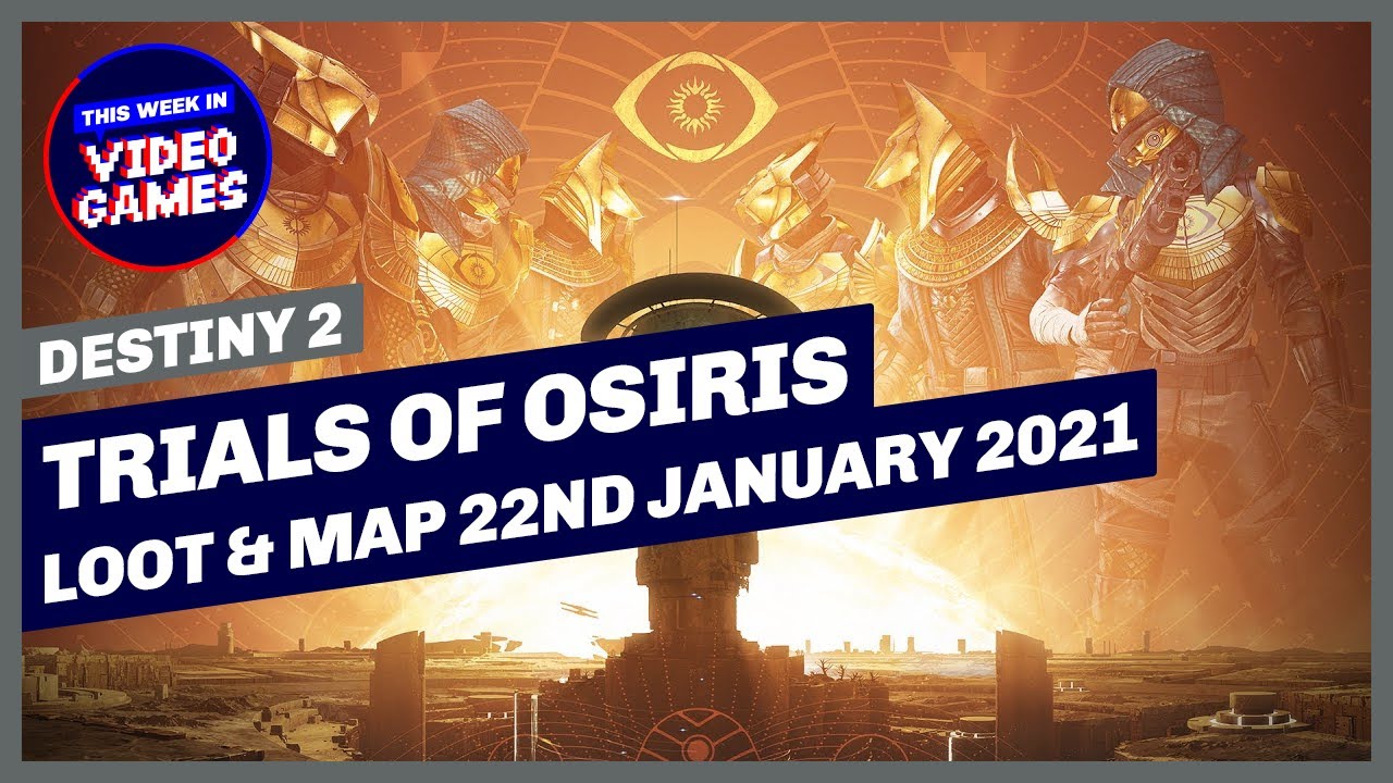 Destiny 2 - Trials of Osiris Map & Rewards This Weekend 22nd January ...