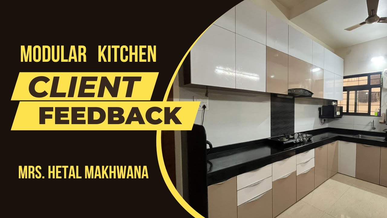 Modular Kitchen Client Feedback |SS Kitchen Trolley| Kitchen design ...