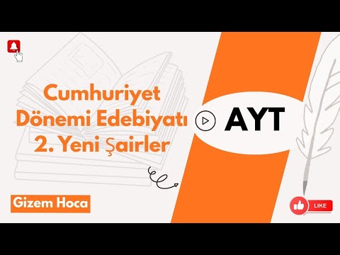2026-AYT-Cumhuriyet Dönemi İkinci Yeni Şairler