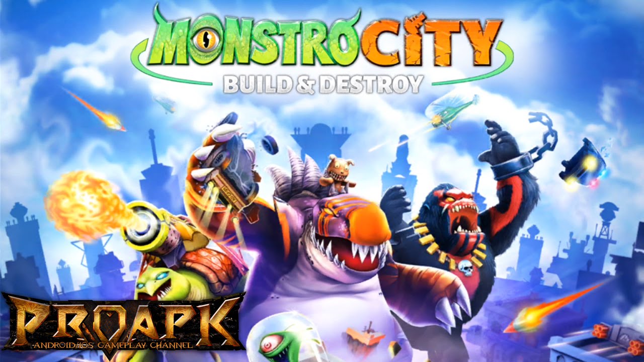 MonstroCity - Build & Destroy Gameplay IOS / Android - YouTube