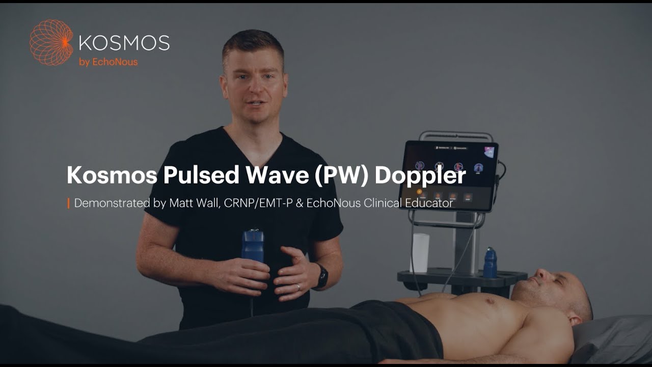 How to use Pulsed Wave (PW) Doppler on the Kosmos ultrasound system ...