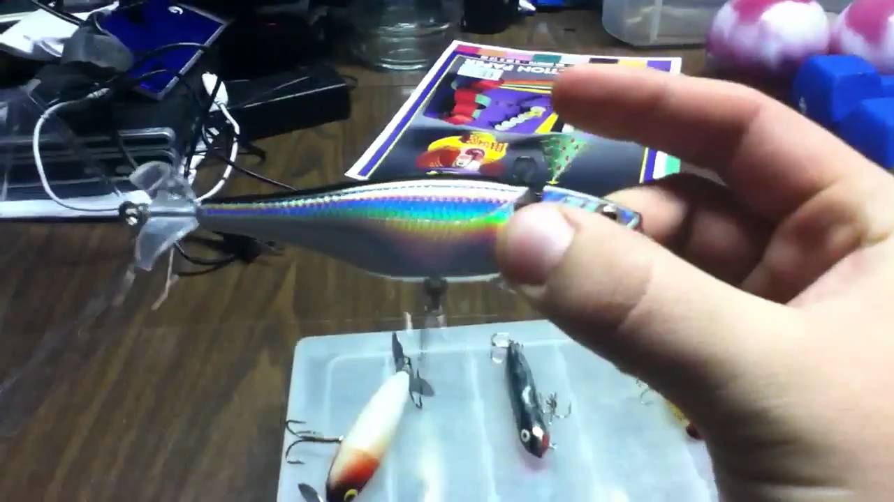 Think tank lures trigger fish - YouTube