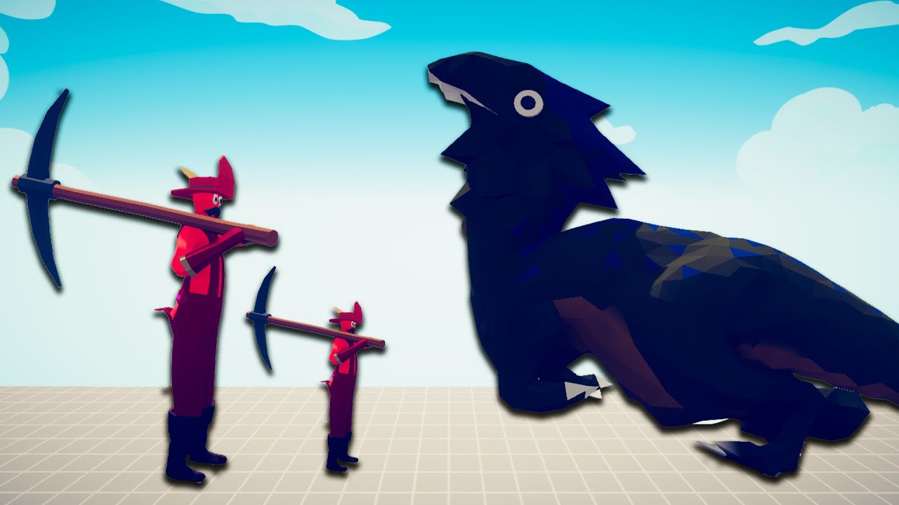 DINOSAUR vs ALL UNITS TABS Totally Accurate Battle Simulator - YouTube