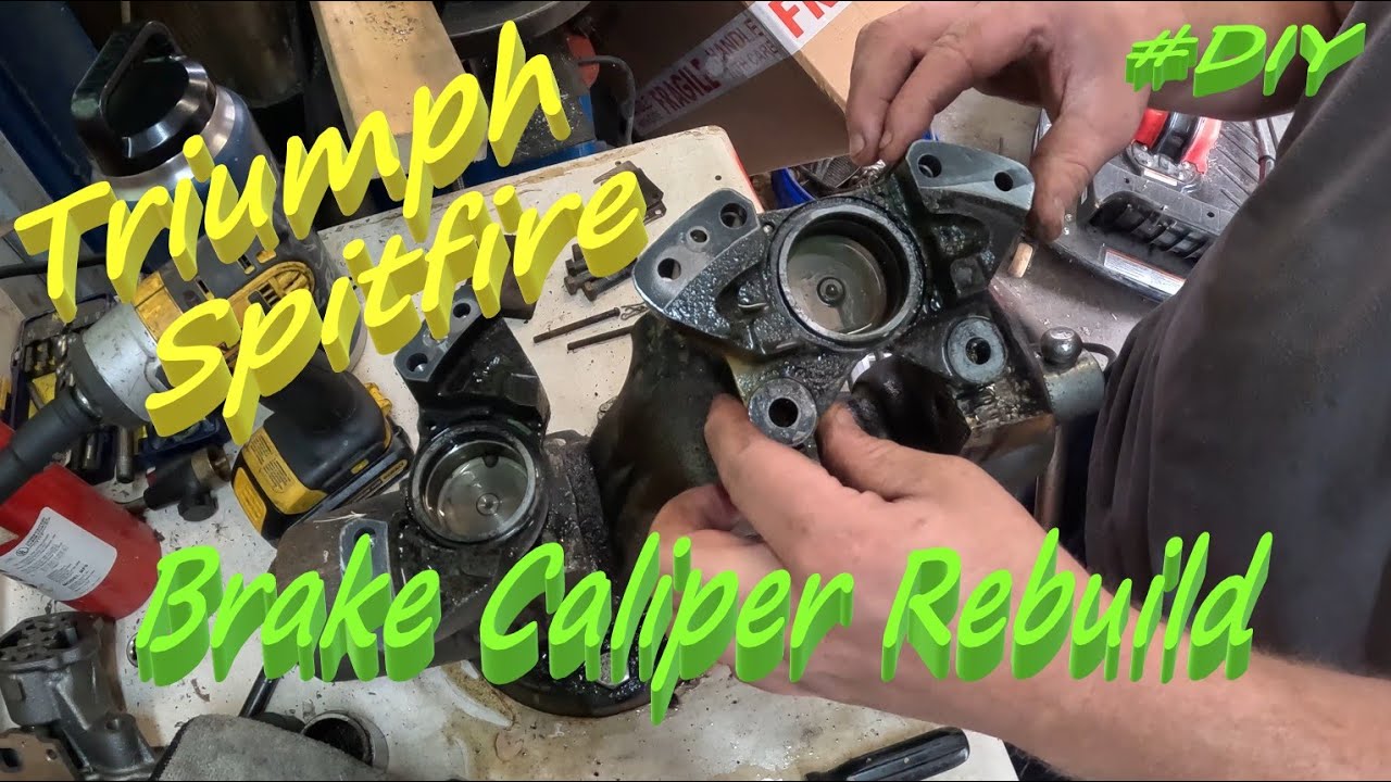 Triumph Spitfire Girling Brake Caliper Rebuild - Save Money By FIXING ...