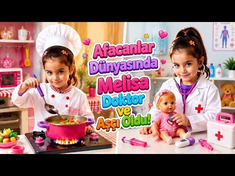 AFACANLAR DÜNYASI OYUN PARKINDA DOKTOR VE AŞÇI DÖNÜŞTÜ !!