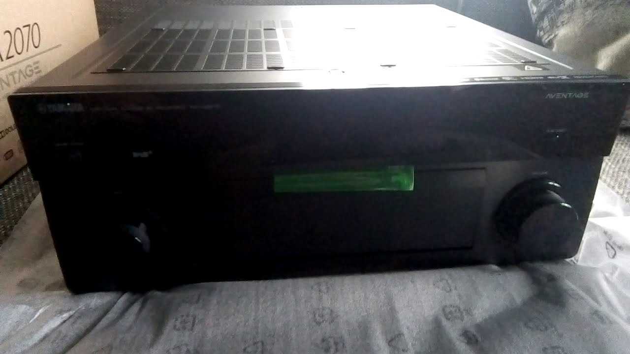Посылка из Финляндии,распаковка Yamaha rx a 2070 - YouTube