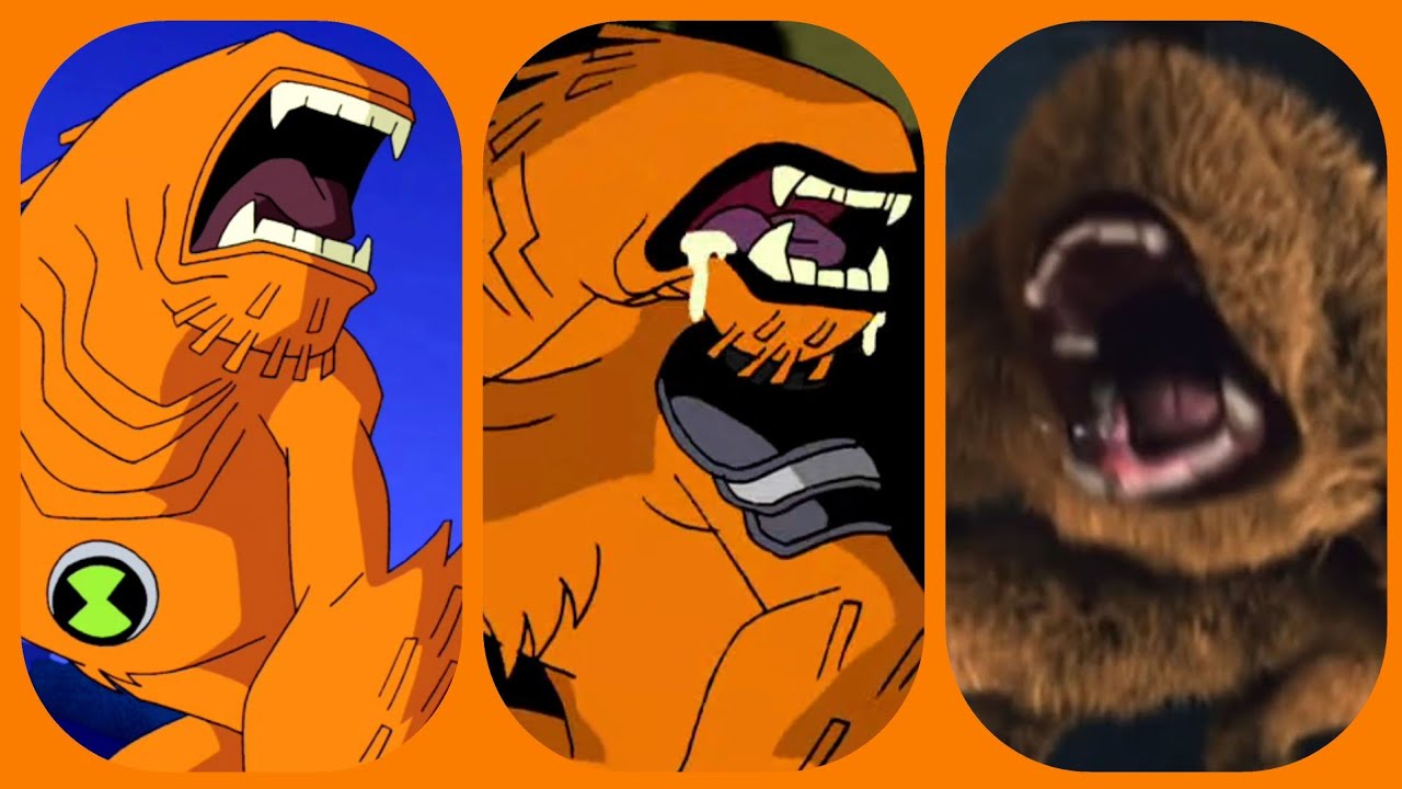 Evolution: "Wildmutt" in Cartoons and Movies (Ben 10) - YouTube