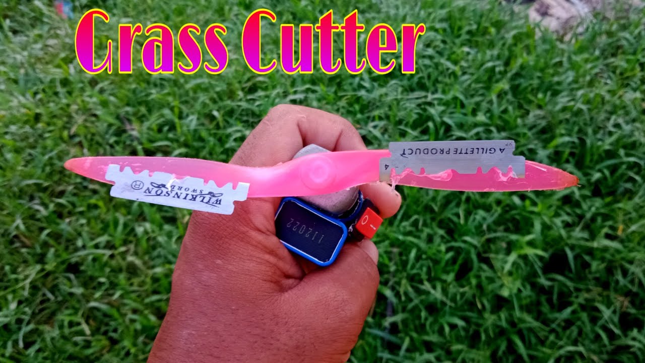 How To Make Grass Cutter, Science Project For School Science Fair - YouTube