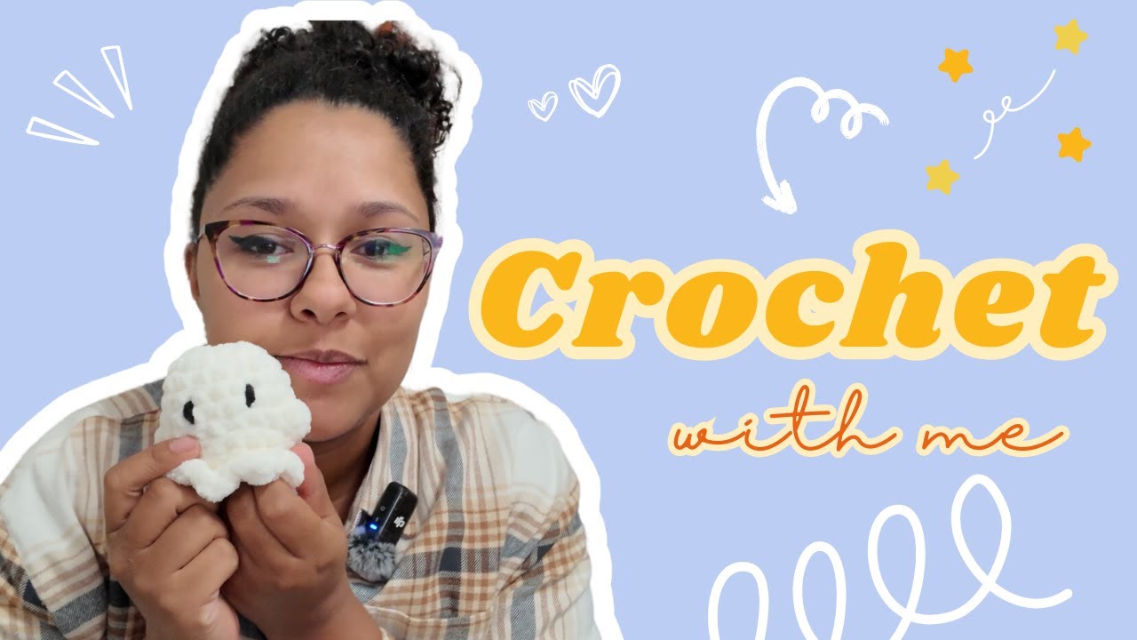 Crochet With Me | Studio Vlog - Crochet a new (to me) pattern - YouTube