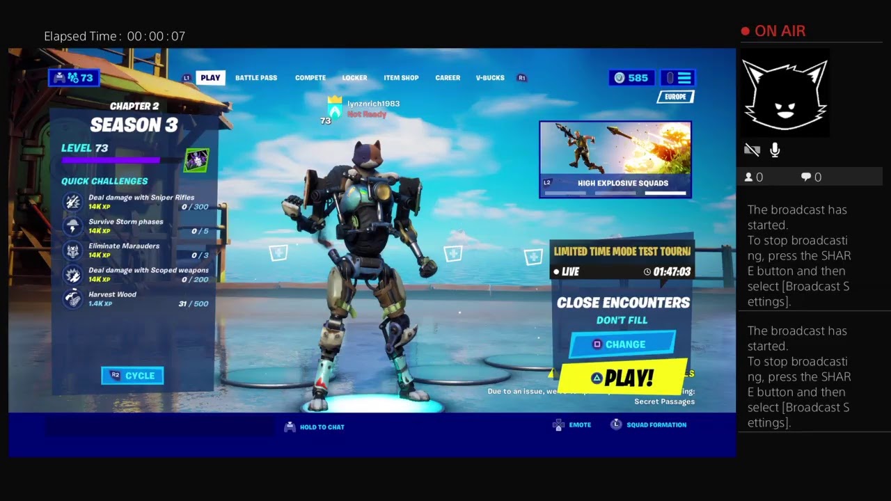 Fortnite live chat with me - YouTube