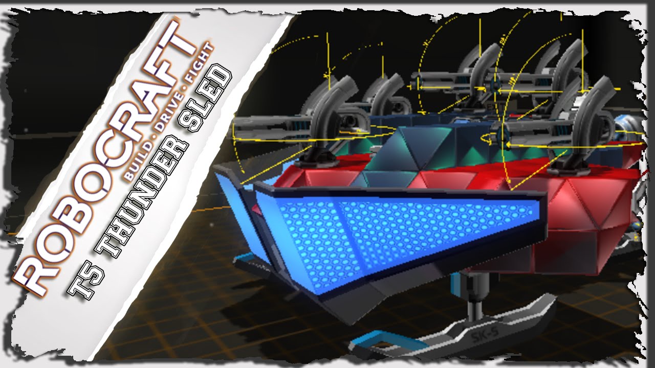 Robocraft ITA : T5 Thunder Sled Review - UNA SLITTA NATA STORTA ...