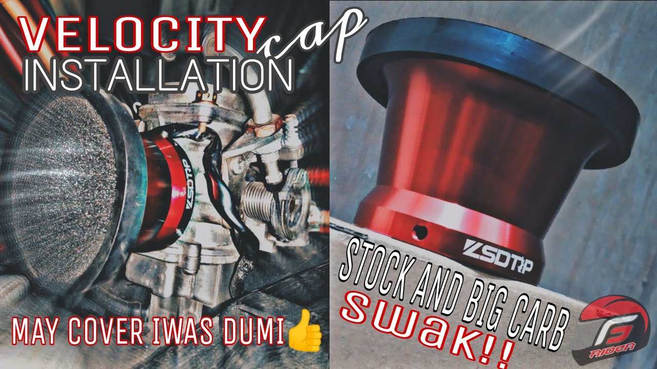 INSTALLING VELOCITY CAP W/ COVER(STOCK CARB) HONDA BEAT CARB or OTHER ...