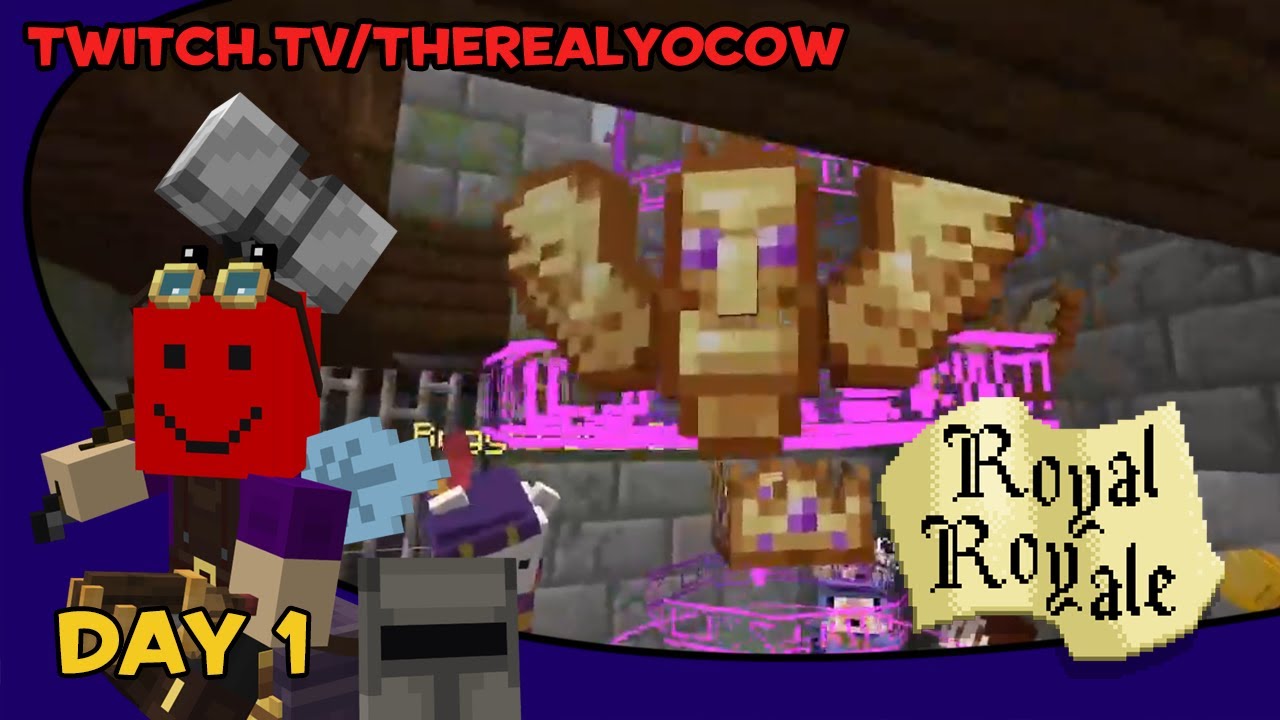 ROYAL ROYALE SMP DAY 1: Humble Beginnings - YouTube