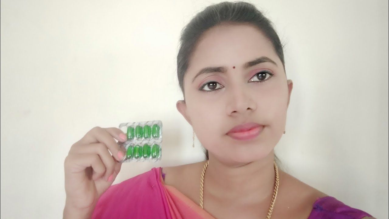 vitamin E oil evion capsules - YouTube
