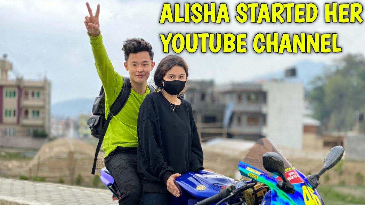 ALISHA STARTED HER YOUTUBE CHANNEL / RAJKUMAR THAPA MAGAR / COUPLE VLOG / ALISHA KHADGI - YouTube
