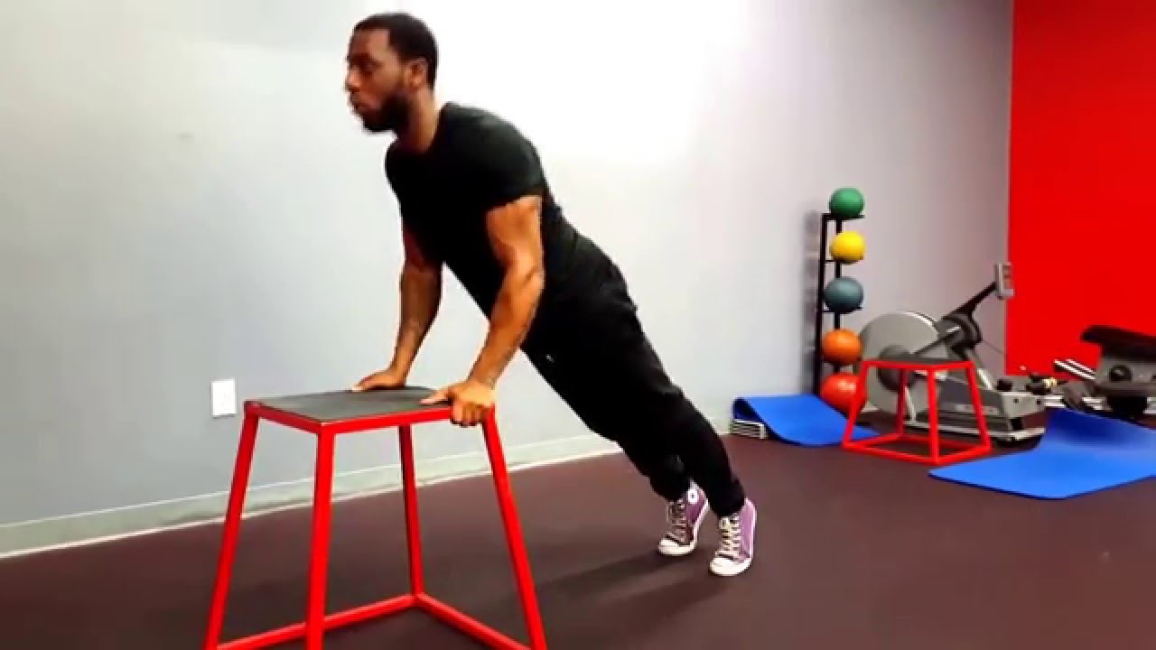 How To Do Incline Pushups For Fitness Beginners!! - YouTube