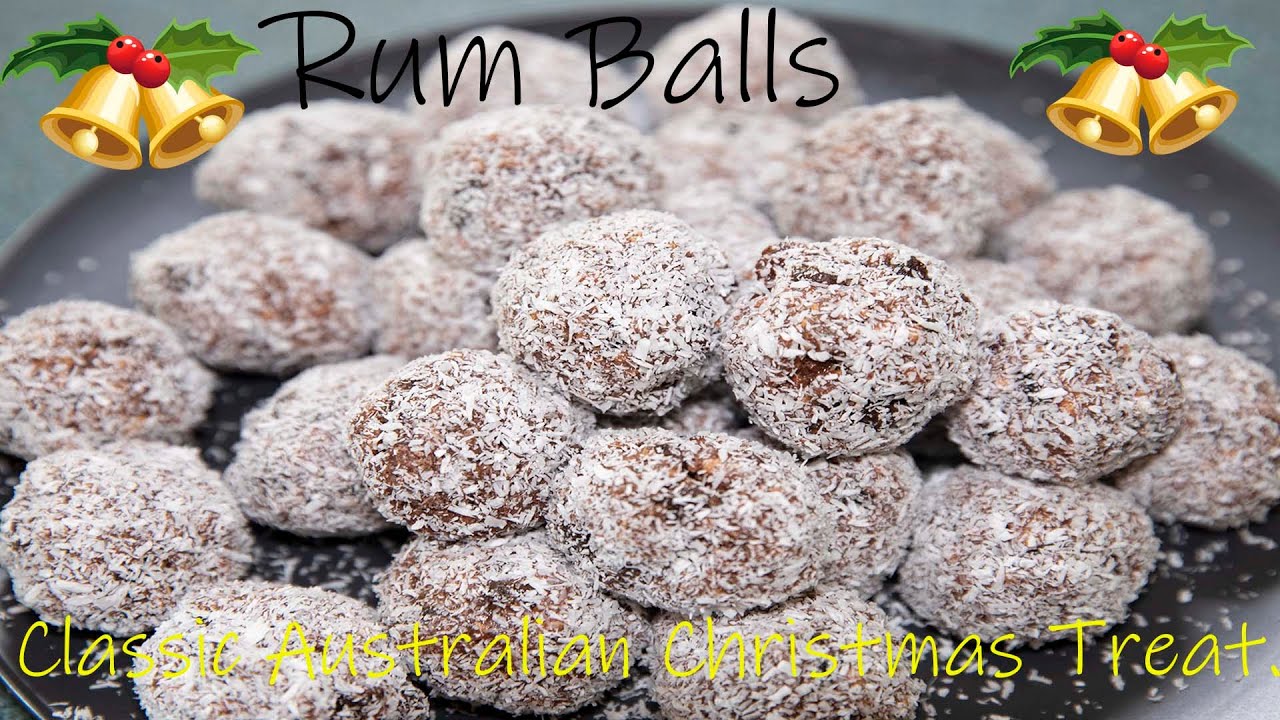 RumBalls - Classic Australian Christmas Favourite - YouTube