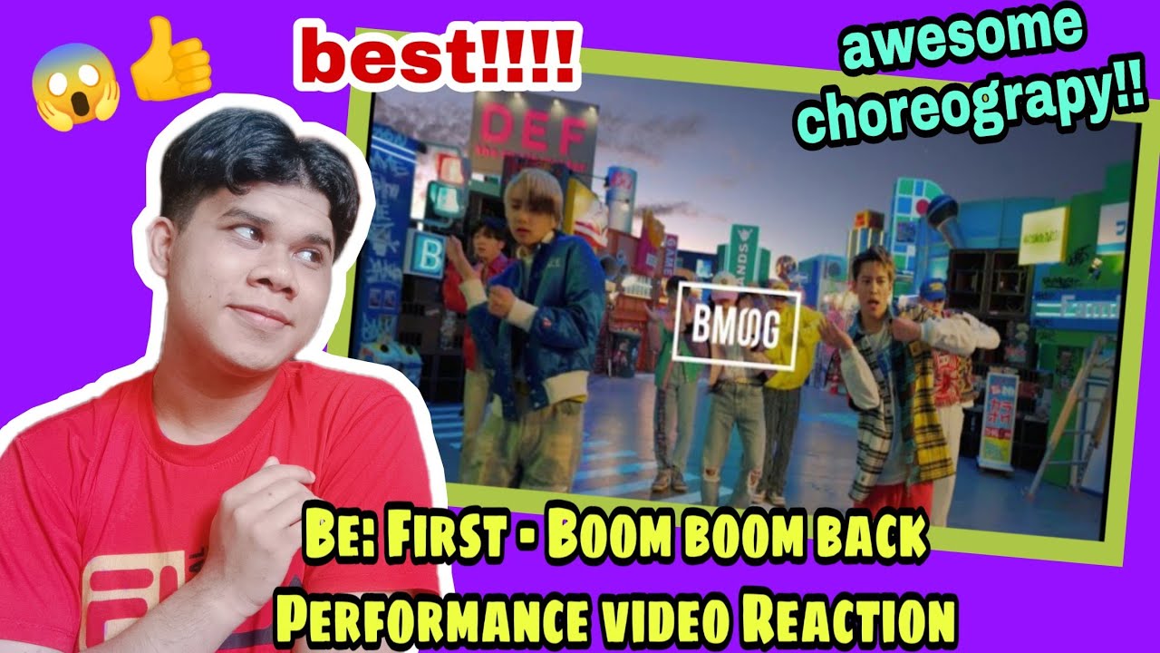 BE:FIRST / Boom Boom Back -Dance Perfomance- REACTION - YouTube