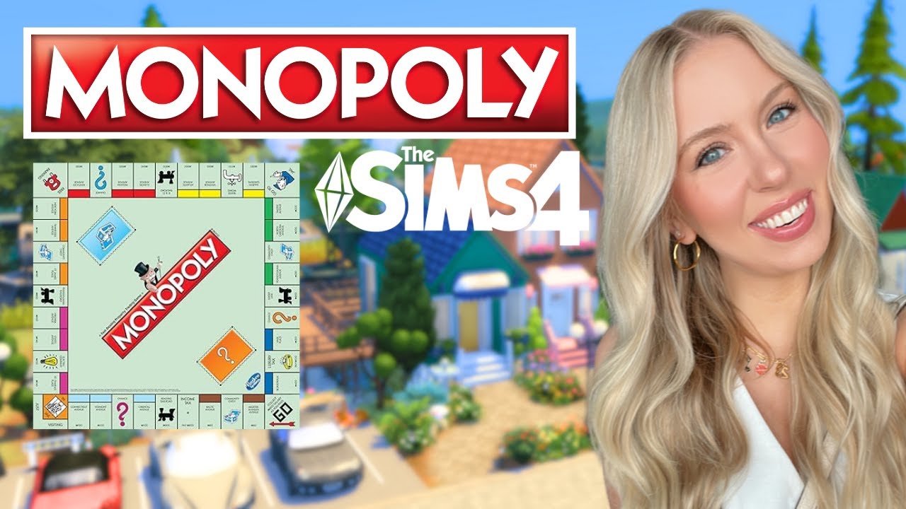 I Built a Home Inspired by the MONOPOLY Board Game in the Sims 4 🎲 ...