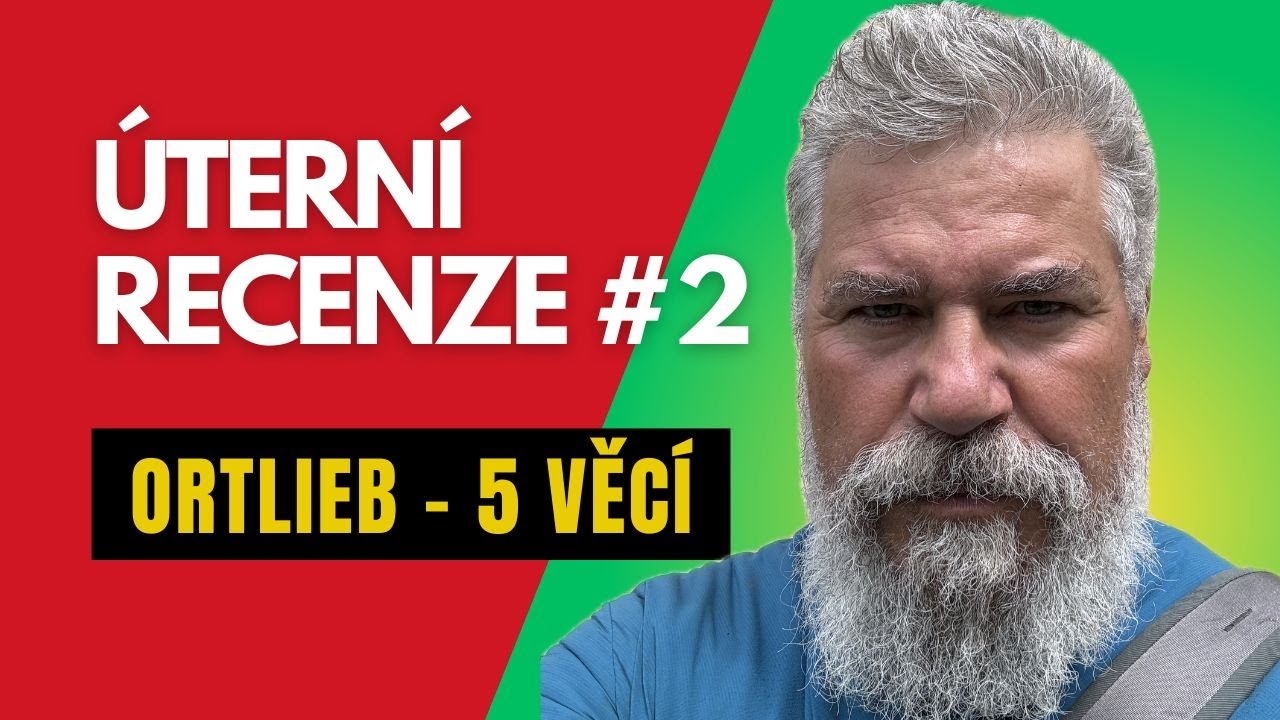 Úterní recenze #2 - Ortlieb - 5 věcí, bez kterých si nedovedu ...