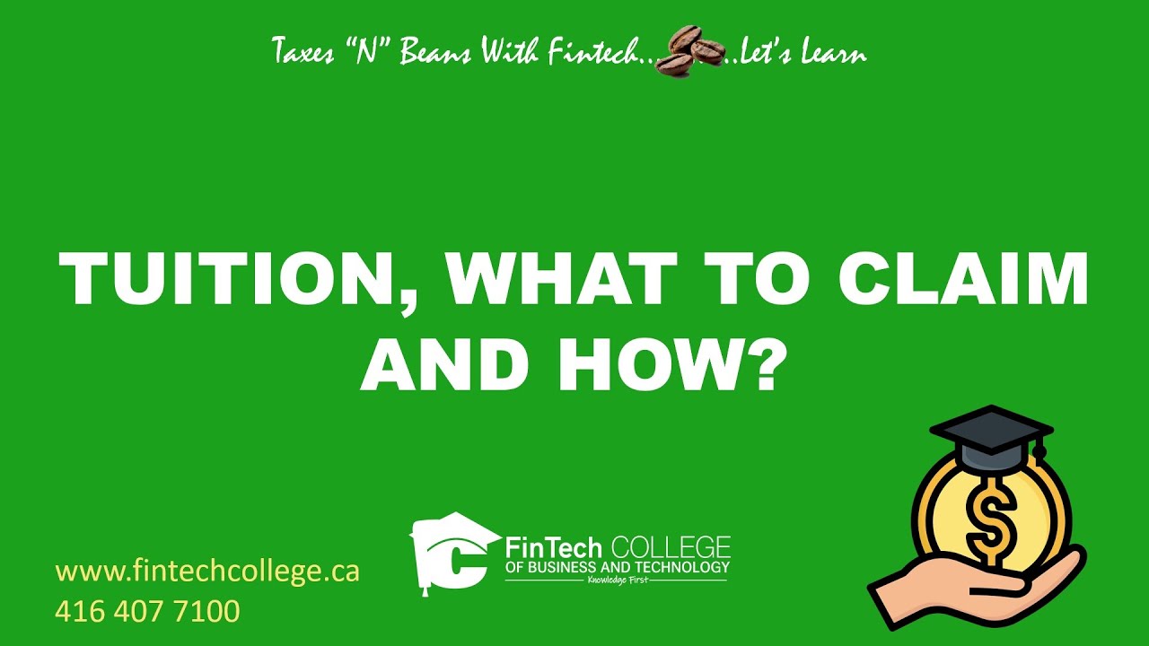 Claiming Tuition Credits? - YouTube