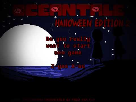 Oceantale Halloween Edition 2 part 1 (flowey and toriel) - YouTube