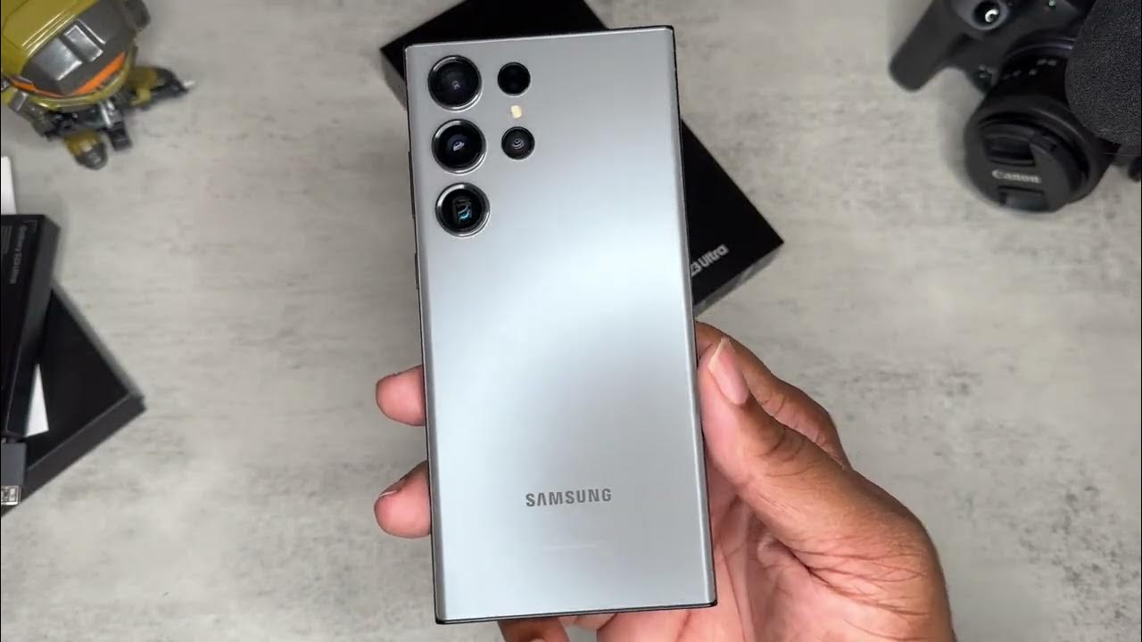 Samsung Galaxy S23 Ultra Unboxing And First Impressions Graphite Best